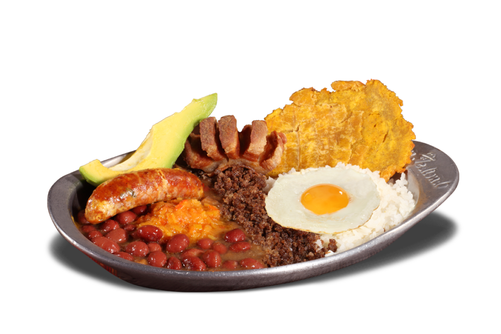Bandeja Paisa con Carne Molida – Don Jediondo Sopitas y Parrilla